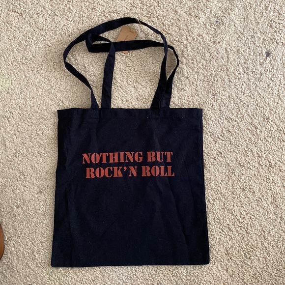 Brandy Melville | Bags | Brandy Melville Nothing But Rockn Roll Tote ...